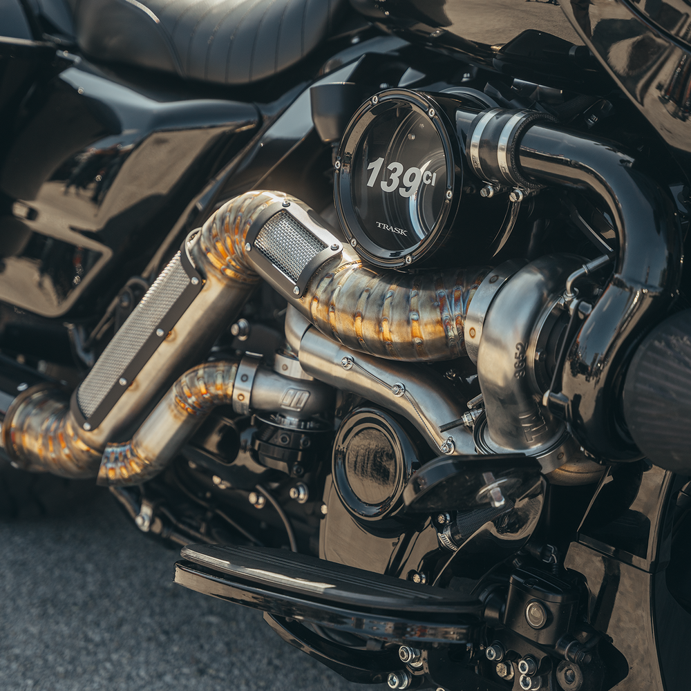 Trask Harley Davidson Custom Turbo Kit | Harley Turbo System – Trask ...