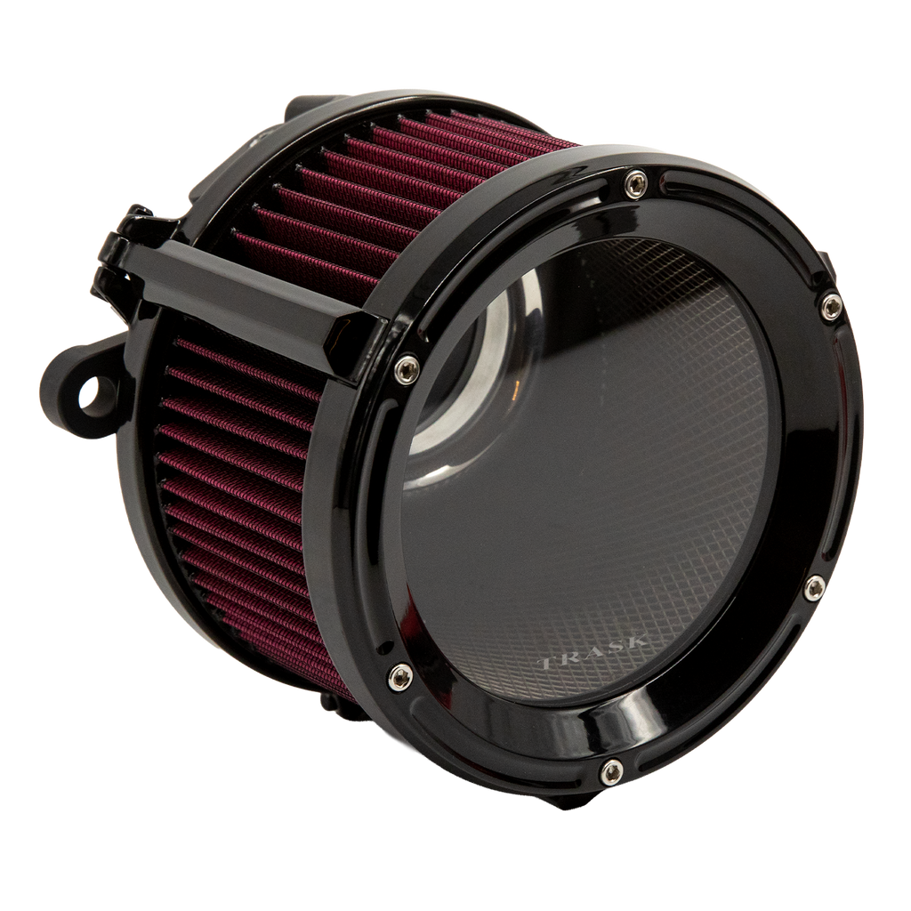 Trask Assault Charge Air Cleaner – M8 FL / Softail 68mm TB – Trask ...